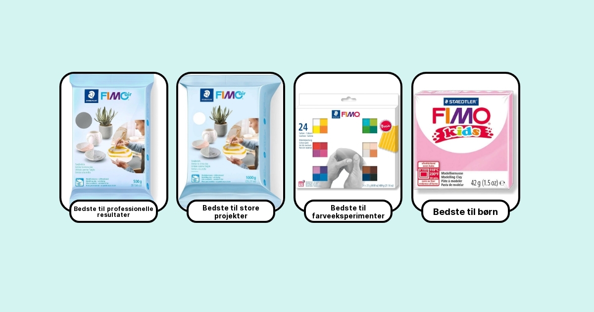 → 7 Bedste Fimo ler [oktober 2025] | Rytmen.dk