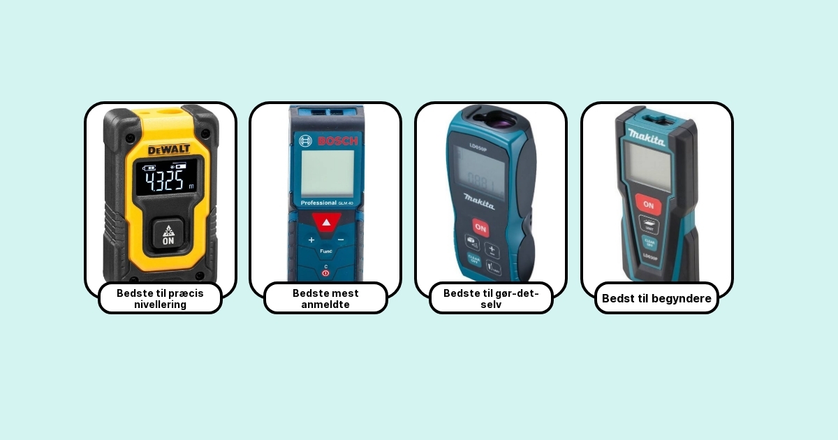 → 7 Bedste Laser afstandsmålere [september 2025] | Rytmen.dk